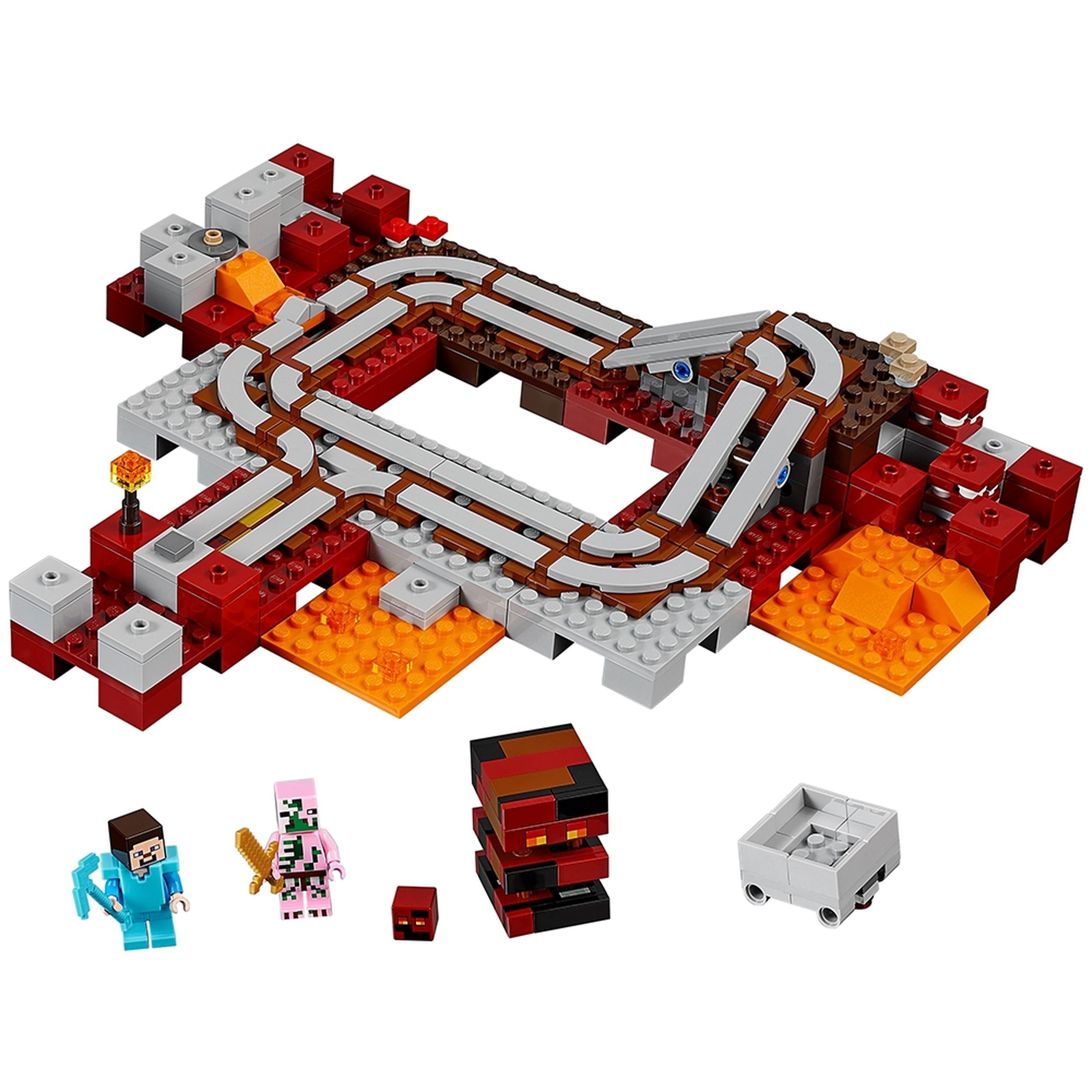 LEGO Minecraft® 21130 The Nether Railway - LEGO® Preisvergleich ...