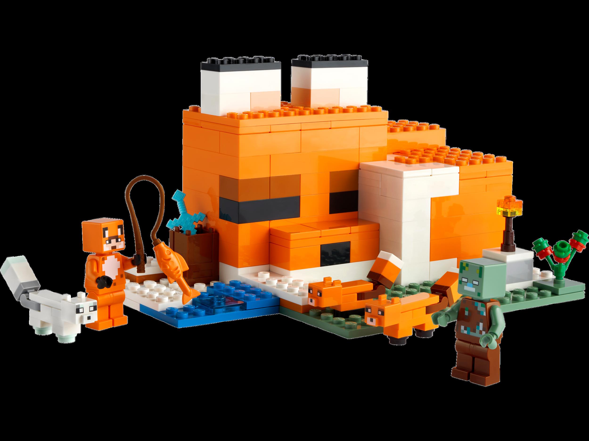 LEGO Minecraft® 21178 Die Fuchs-Lodge - LEGO® Preisvergleich myBrickDepot