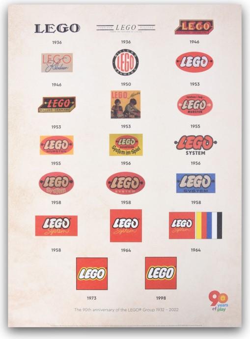 LEGO Promotional 5007504 Vintage LEGO Logo Poster - LEGO ...