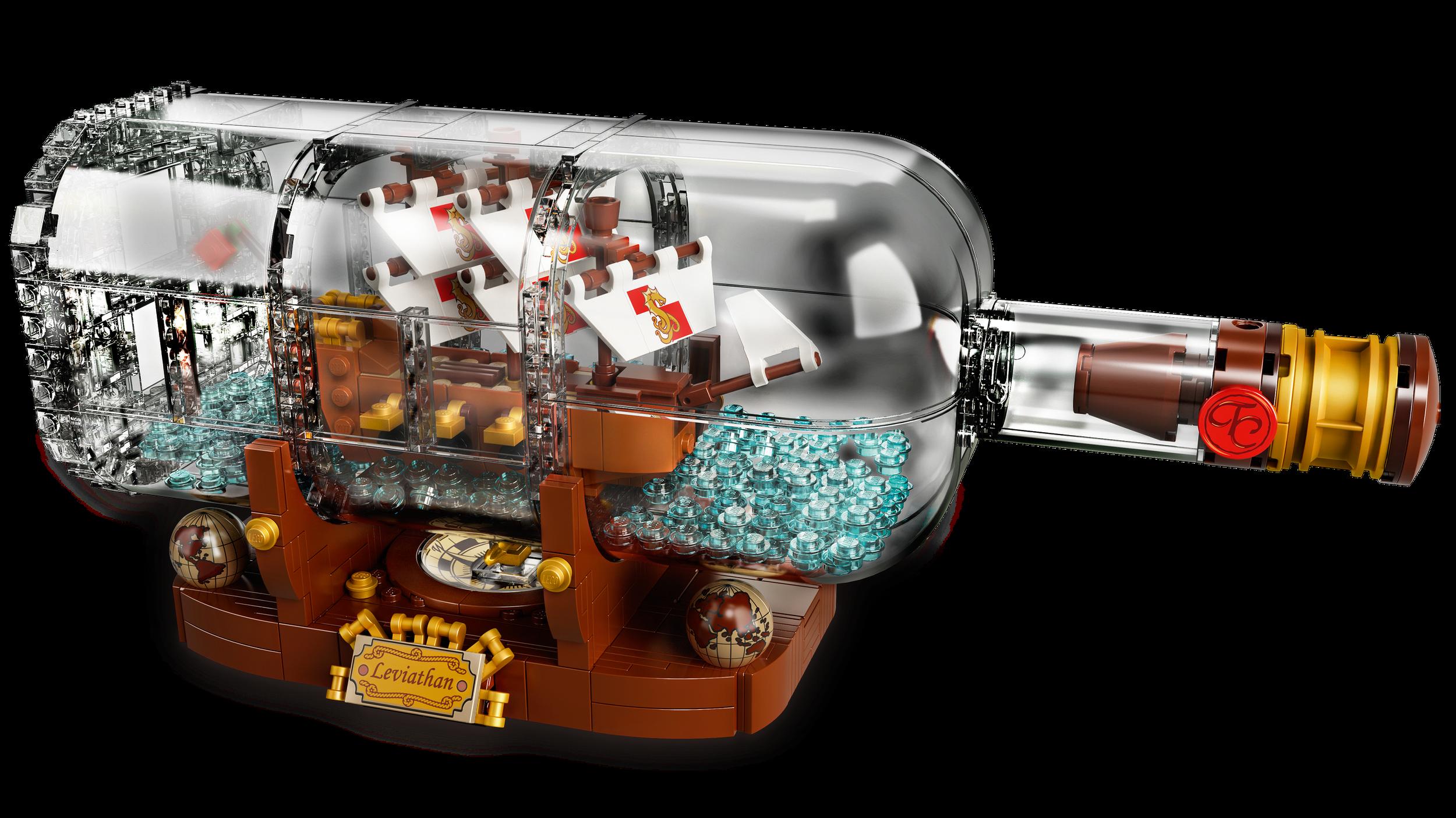 LEGO Ideas 92177 Schiff in der Flasche - LEGO® Preisvergleich myBrickDepot